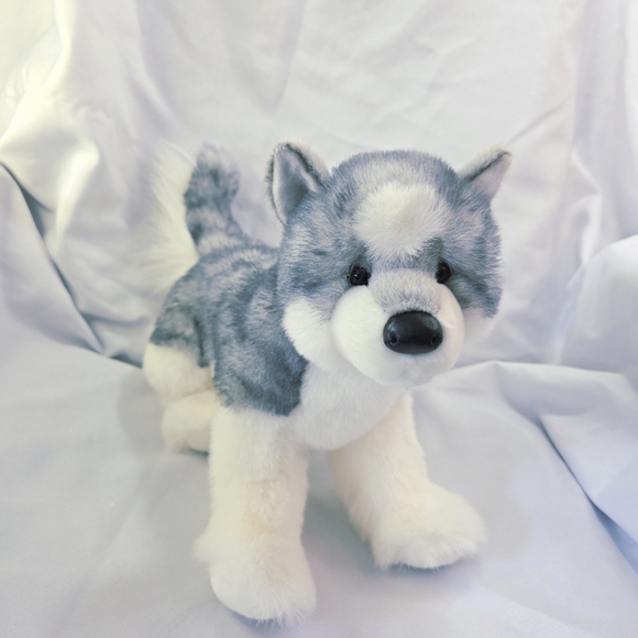 Douglas | Toys | Douglas Sasha Husky Dog Plush Bass Pro Shops Realistic ...